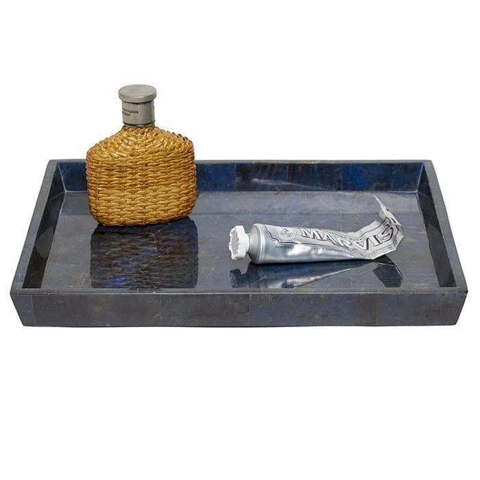 Santorini Dark Blue Pen Shell Large Tray – Hudson & Vine