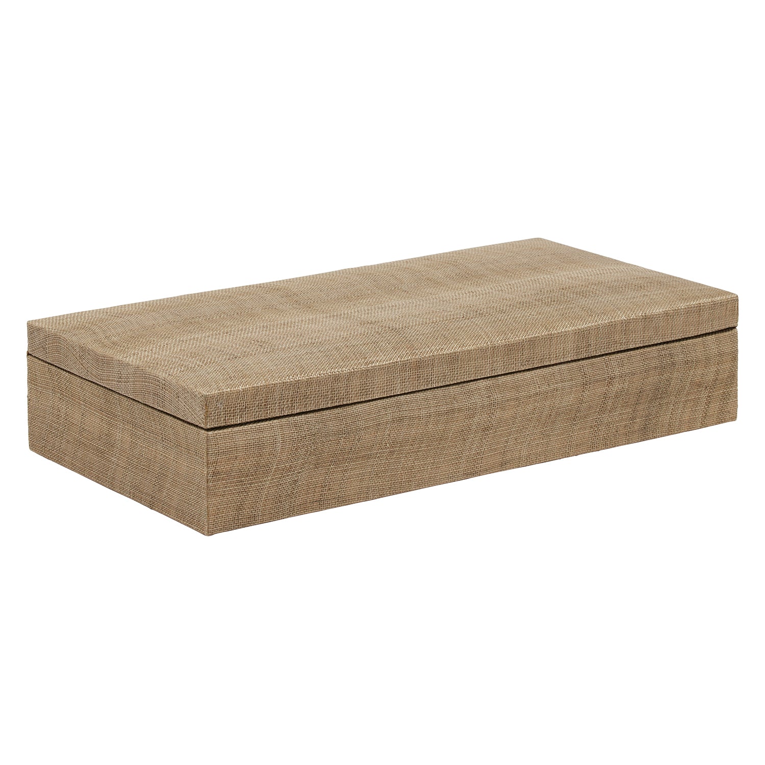 Zamora Sand Silken Abaca Rectangle Box Set/2 – Hudson & Vine
