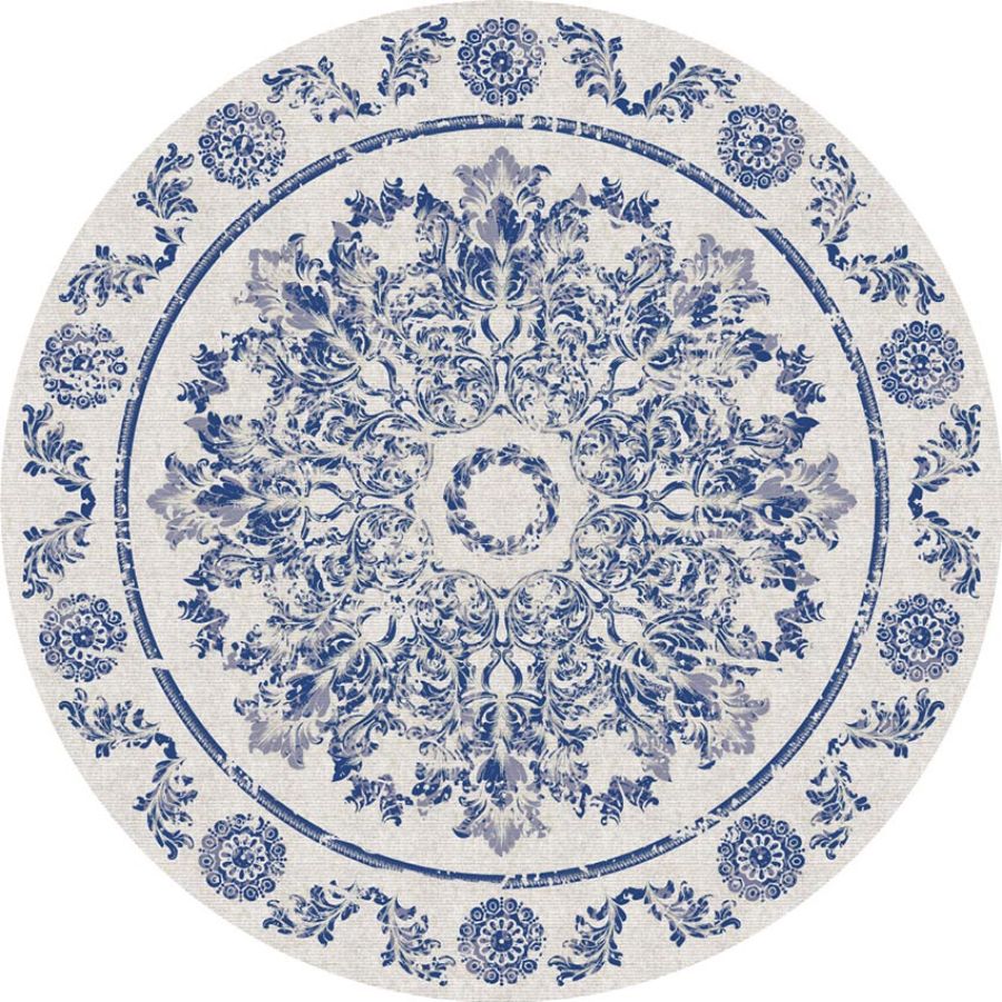 Adama Vinyl Round Rug/Mat (Washington_A) – Hudson & Vine