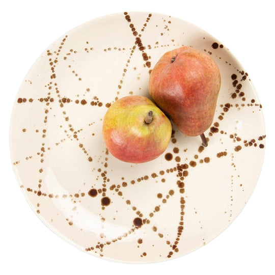 Delaney Bronze Splatter Stoneware Dinner Plates Set/4 – Hudson & Vine