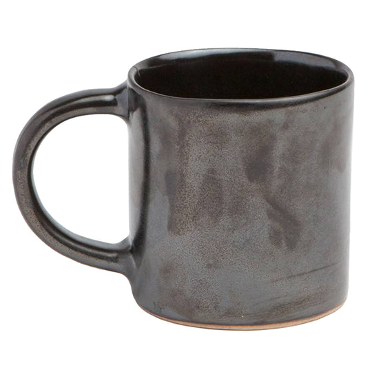 Marcus Black Glaze Stoneware Mugs Set/4 – Hudson & Vine