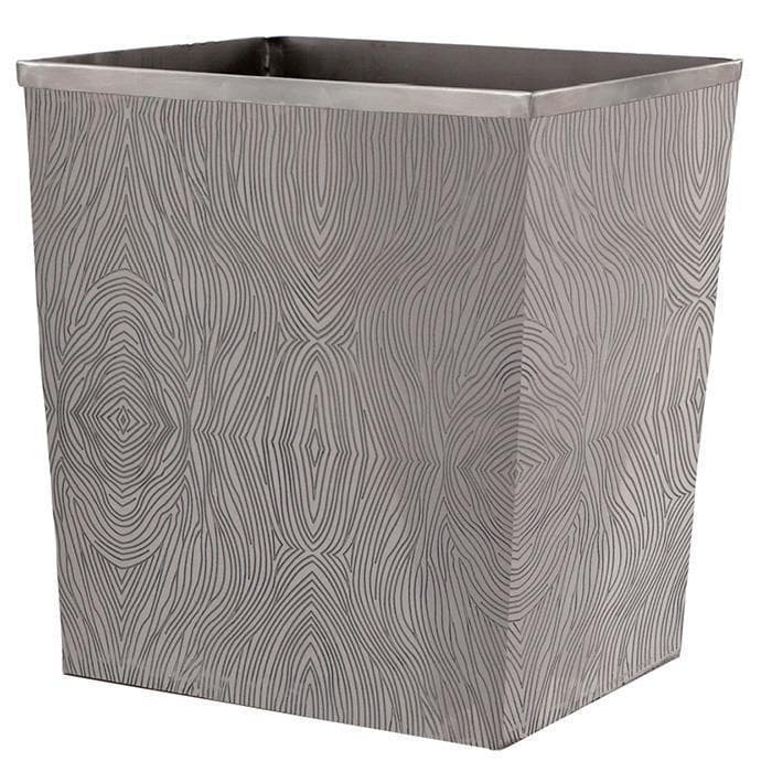Humbolt Metal Rectangle Waste Basket (Black Nickel) – Hudson & Vine